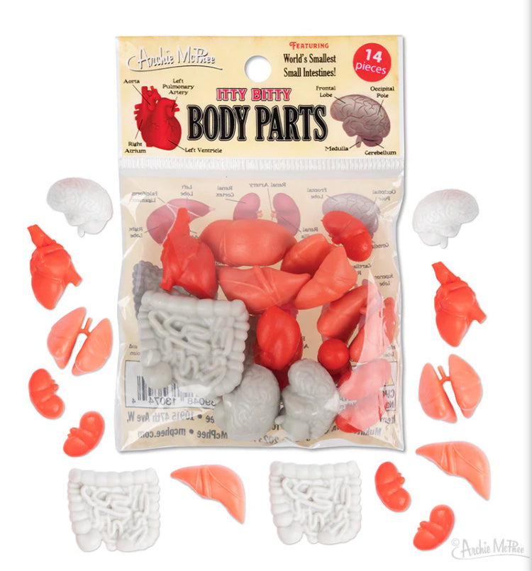Itty Bitty Body Parts – Because Science