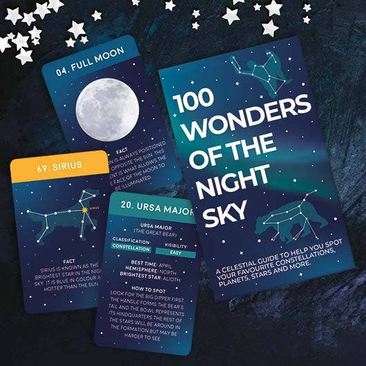 100 Wonders Of the Night Sky Cards – Because Science