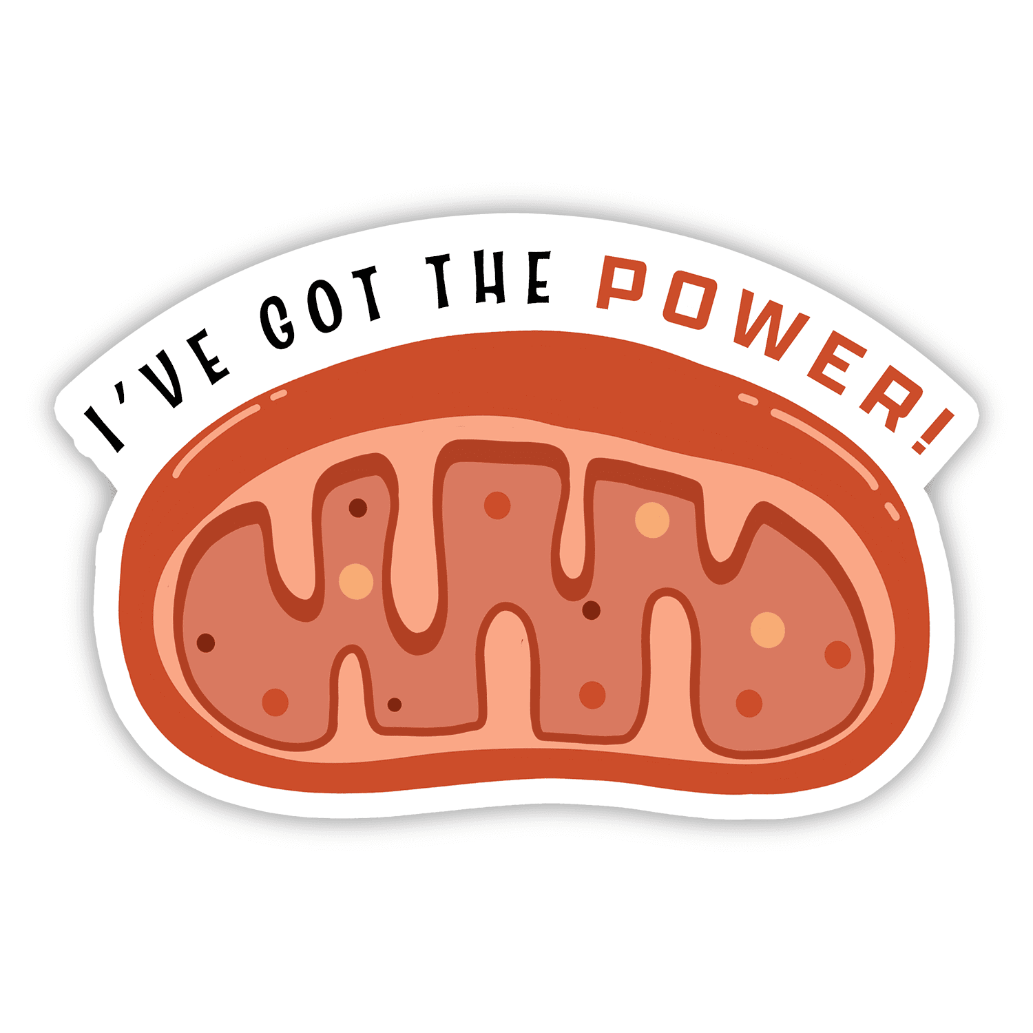 I've Got the Power - Vinyl Sticker – Because Science