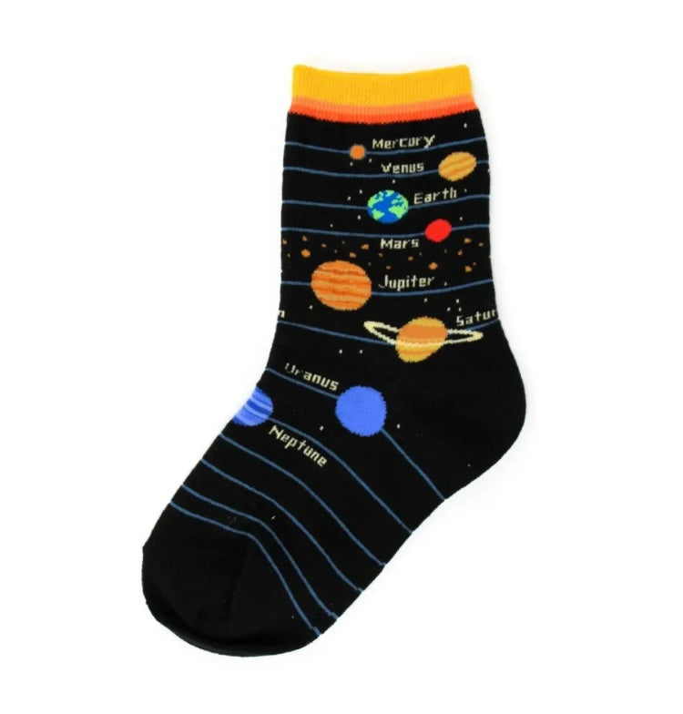 Kids' Planets Socks – Because Science