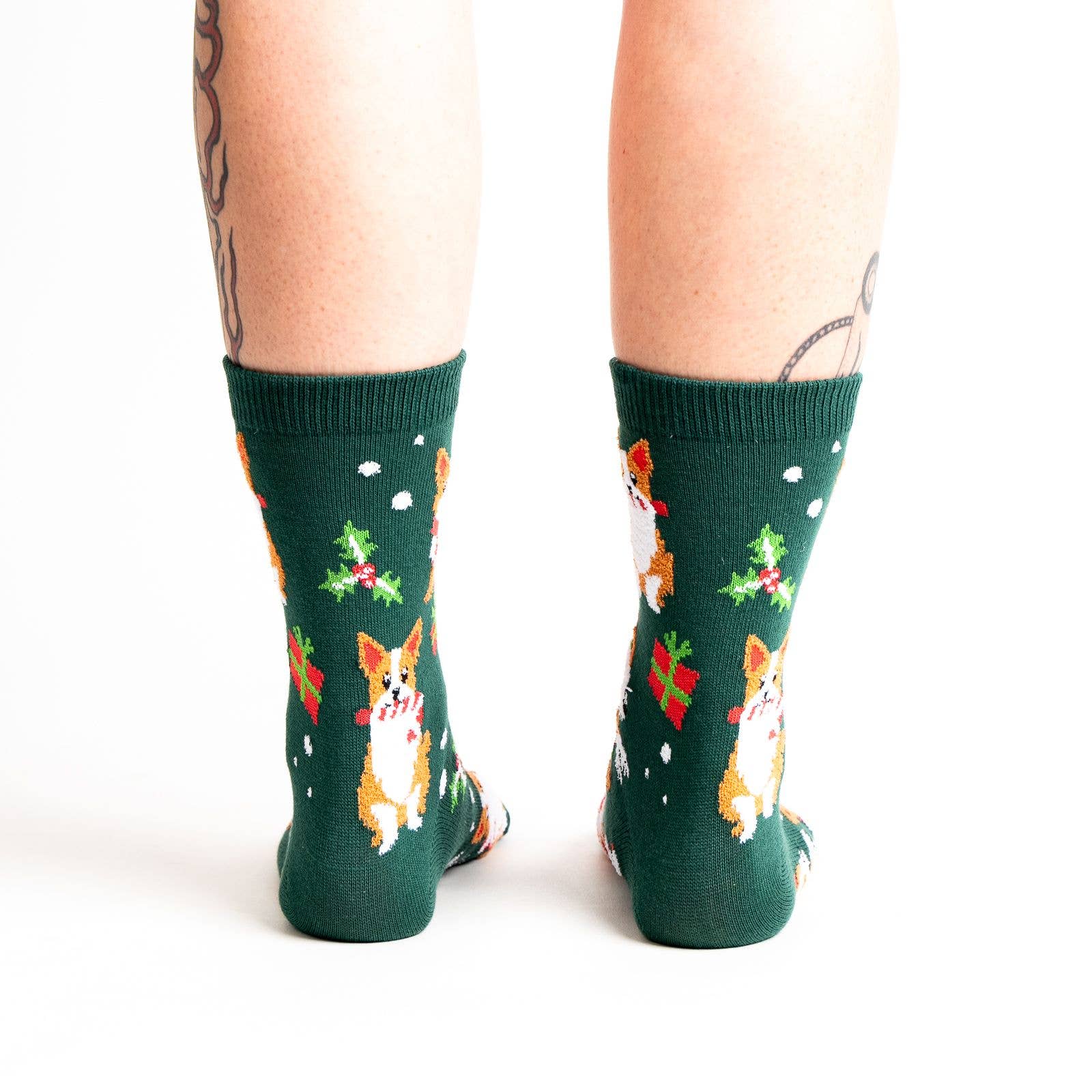 Women's Merry Corgmas Sock – Because Science