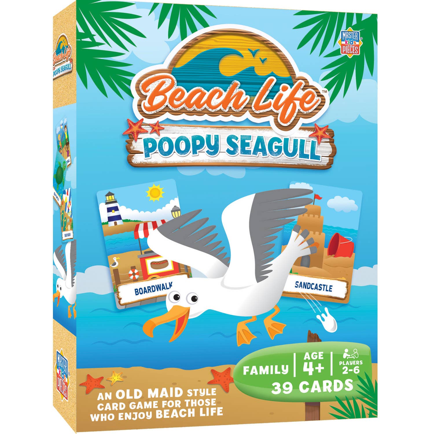 Beach Life - Poopy Seagull Card Game – Because Science