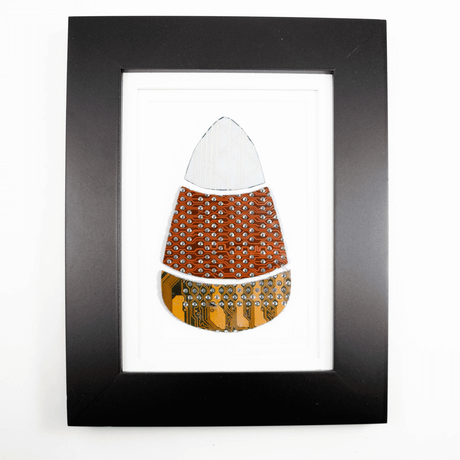 Candy Corn Circuit Board Art - 5x7 – Because Science