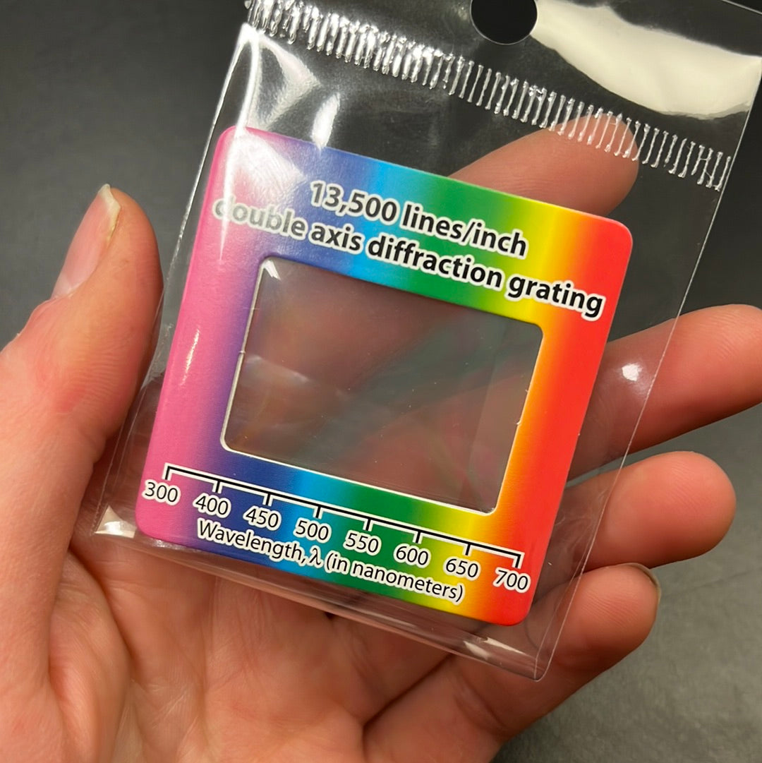 Diffraction Grating Slides – Because Science