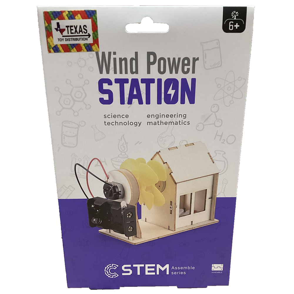 Wind Power Station STEM Construction Kit – Because Science