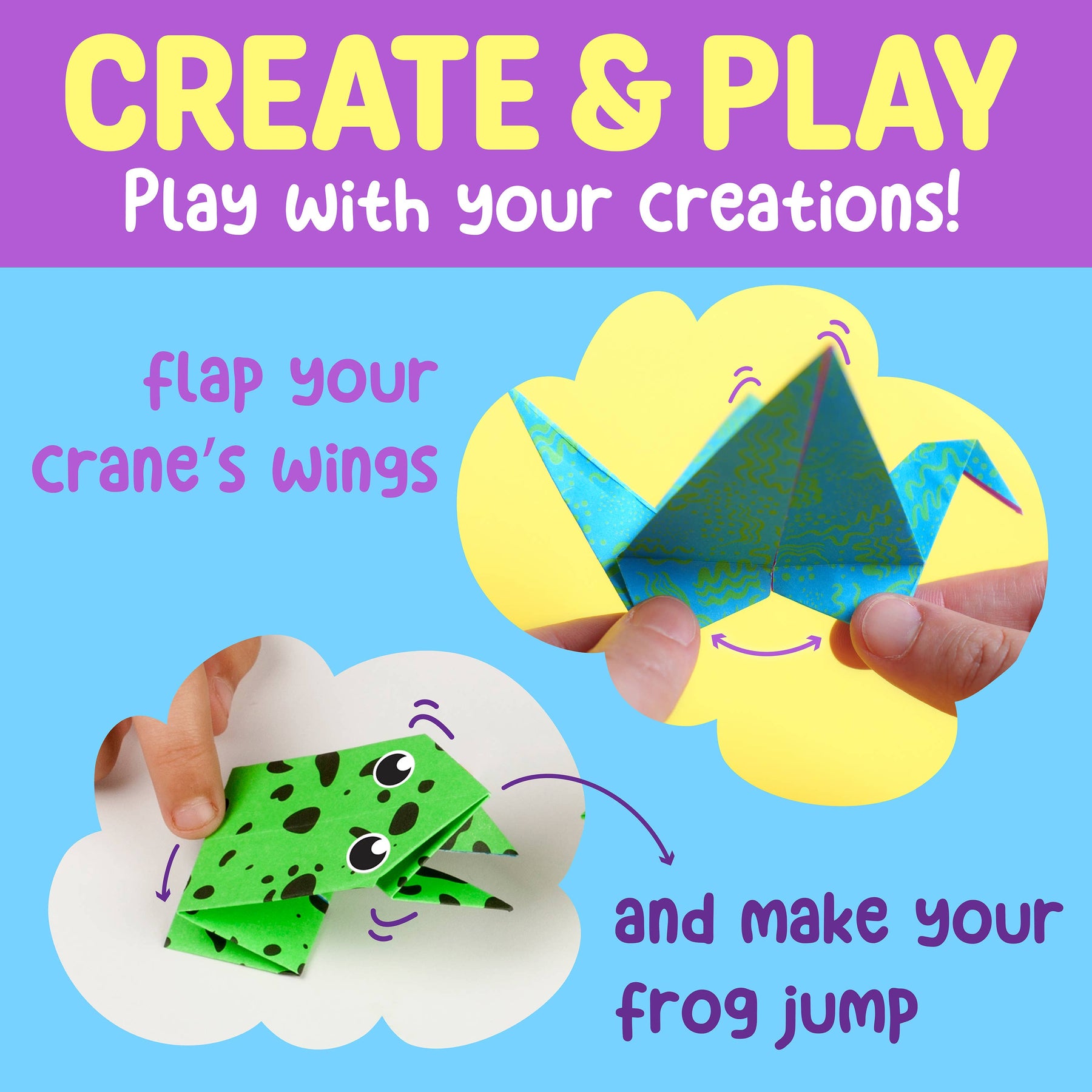 Neon Origami Mini Kit - DIY Craft for Kids – Because Science