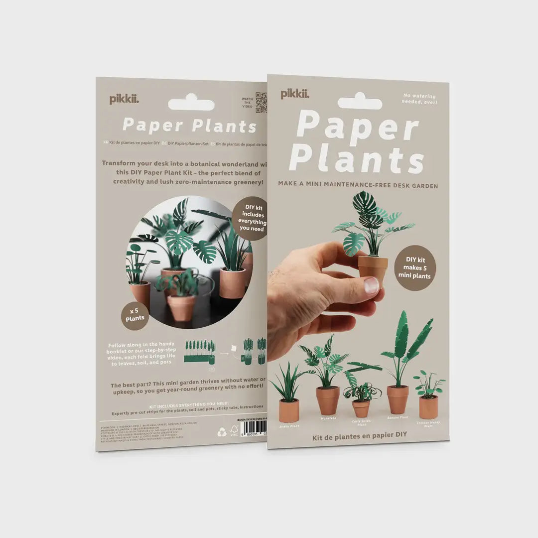 Paper Plants | Perfect for Plant Lovers | DIY Origami Kit – Because Science