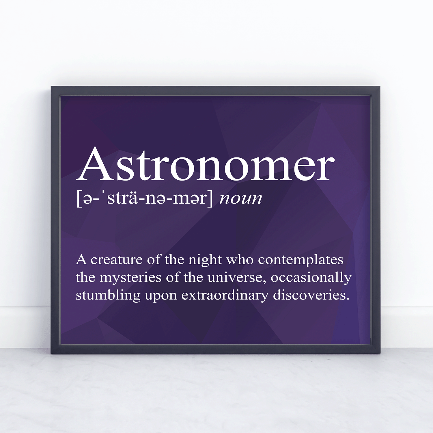 Astronomer Snarky Definition - Print 8x10 – Because Science