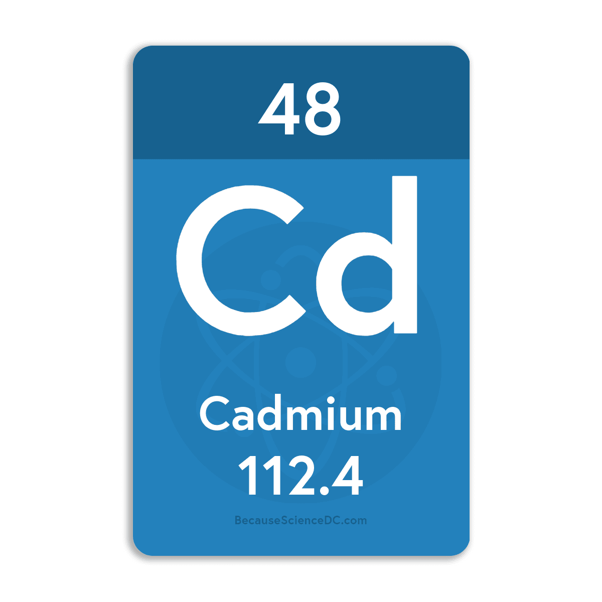Cadmium Element - Vinyl Sticker – Because Science