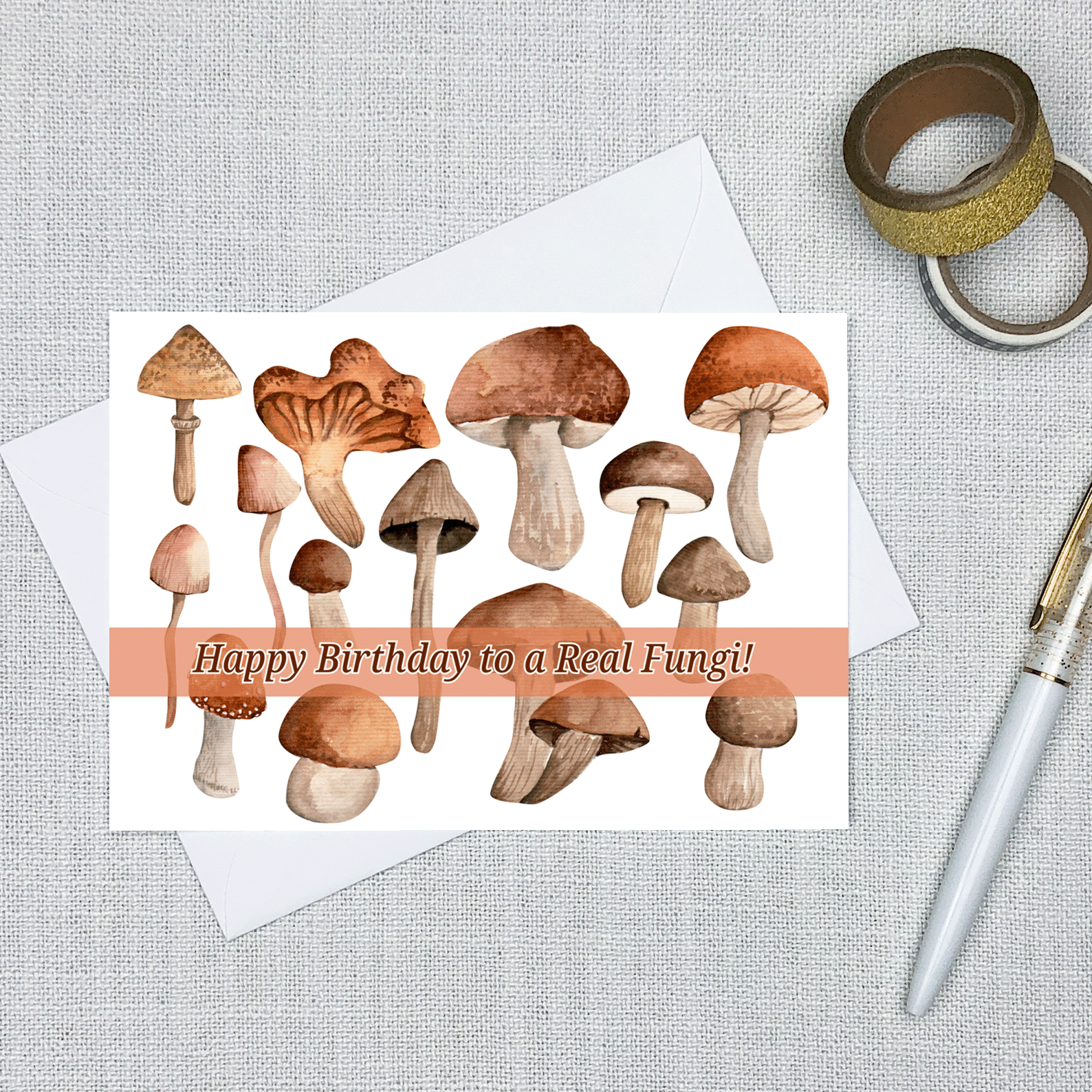 Happy Birthday to a Fungi - Greeting Card – Because Science