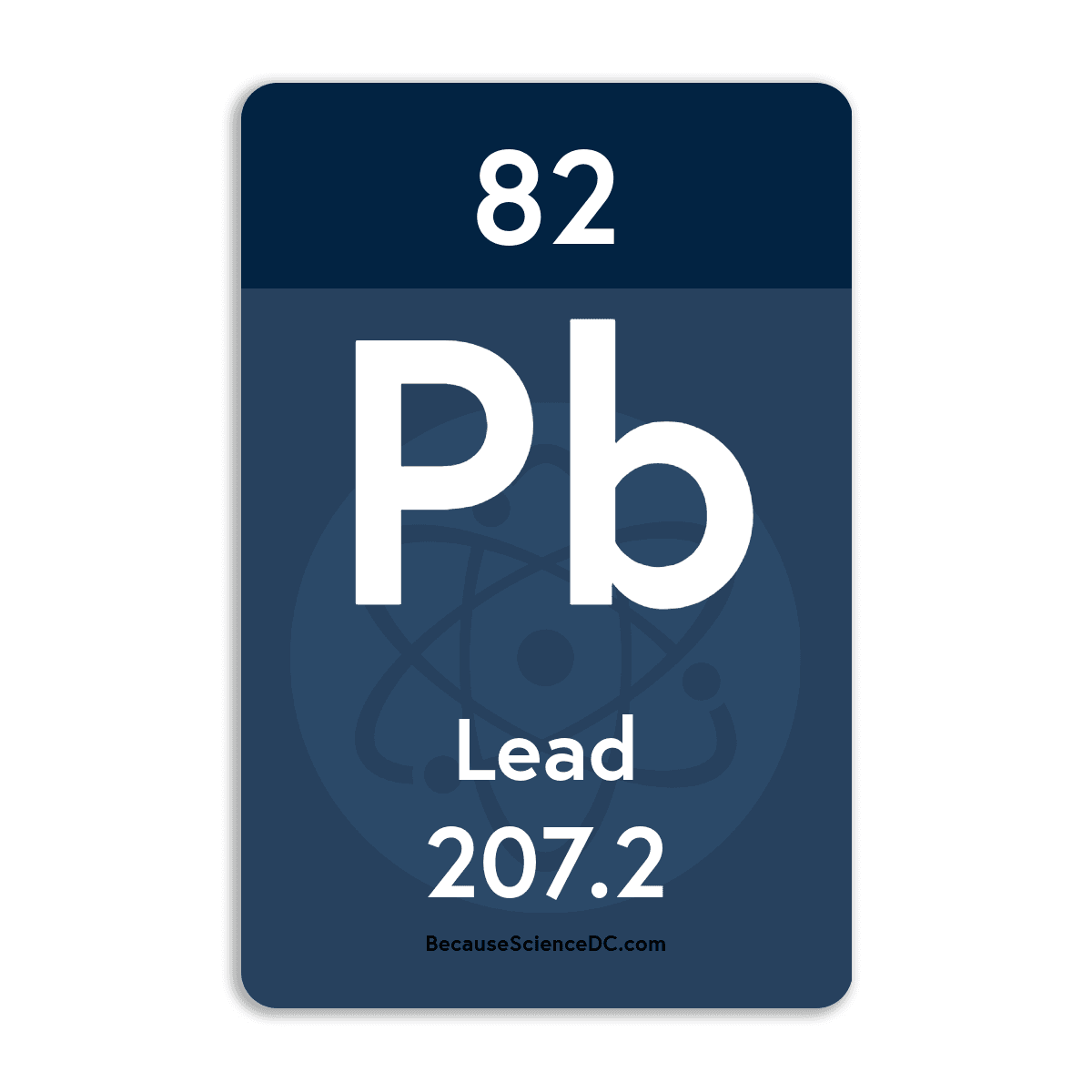 Lead Element - Vinyl Sticker – Because Science