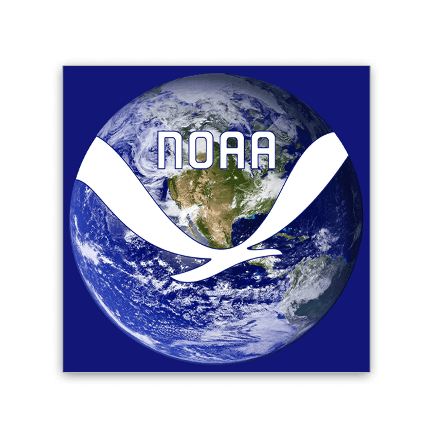 NOAA Earth - 2x2 Magnet – Because Science