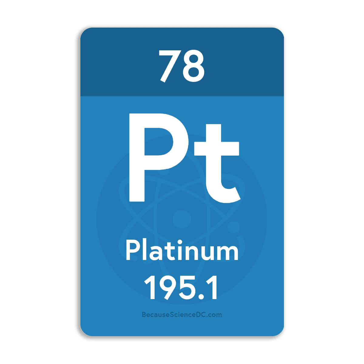 Platinum Element - Vinyl Sticker – Because Science