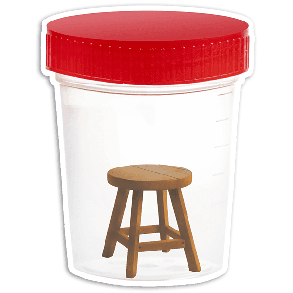 Stool Sample - Vinyl Sticker – Because Science
