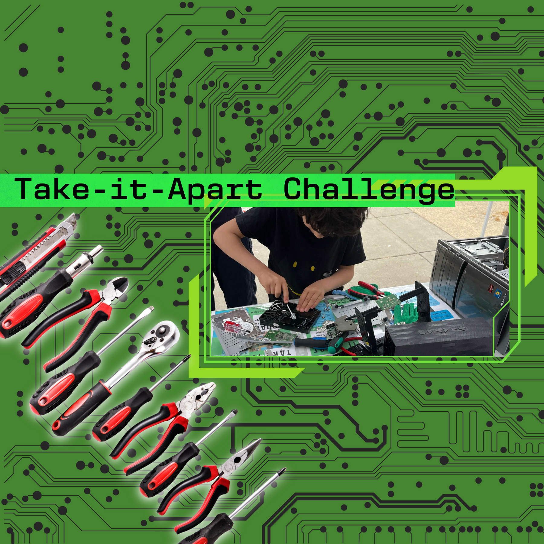 Take-it-Apart / May 1 / 12:30-6pm – Because Science