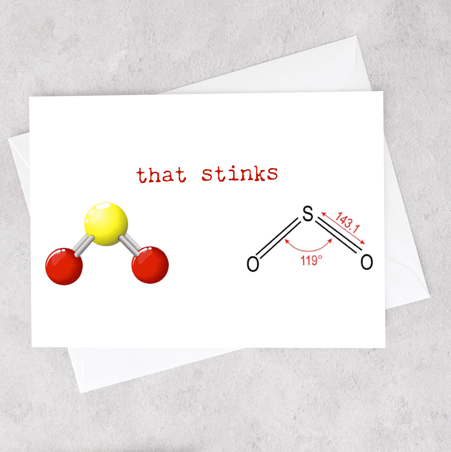 That Stinks - Encouragement Card – Because Science