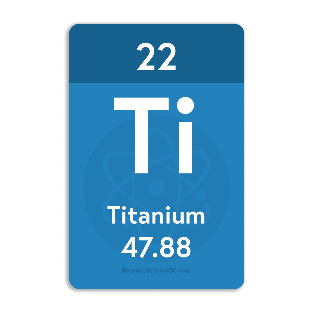 Titanium Element - Vinyl Sticker – Because Science