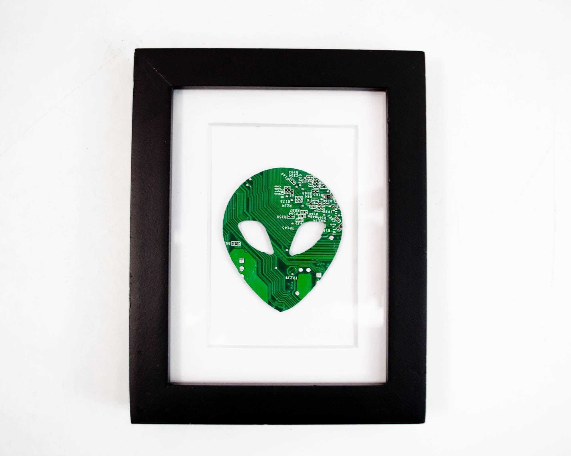 Alien Head Circuit Board Art - Mini – Because Science