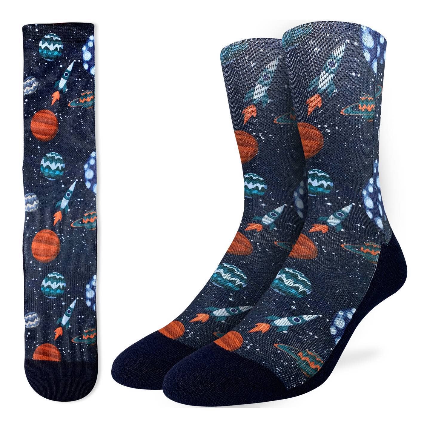 Men's Planets and Rockets Socks – Because Science