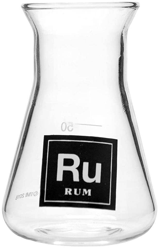 Rum Element - Erlenmeyer Flask Shot Glass (80 mL) – Because Science