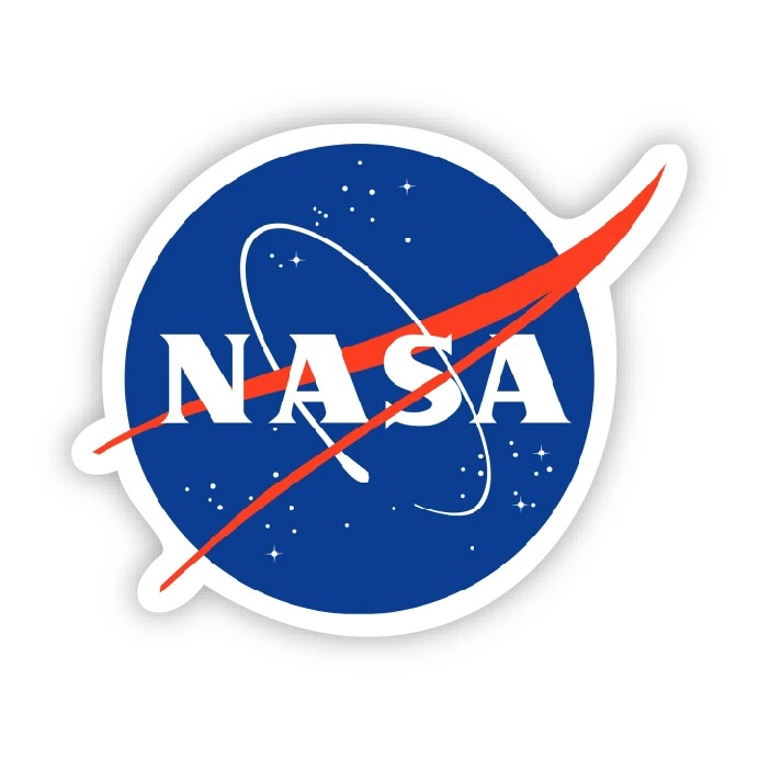 NASA Meatball Logo - Vinyl Sticker – Because Science