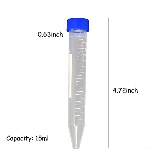 15 mL Eppendorf (Centrifuge) Tubes – Because Science