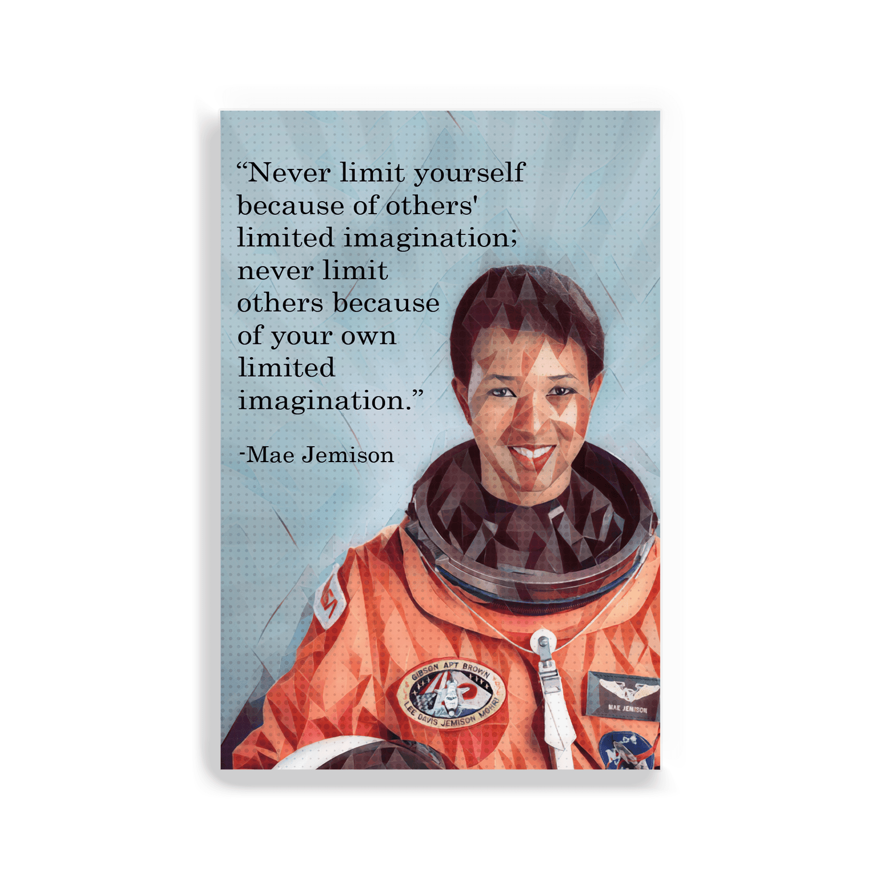 Mae Jemison Quote - 2x3 Magnet – Because Science