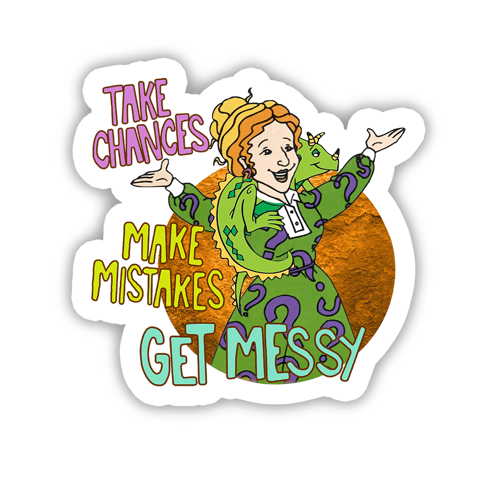 Get Messy - Vinyl Sticker – Because Science