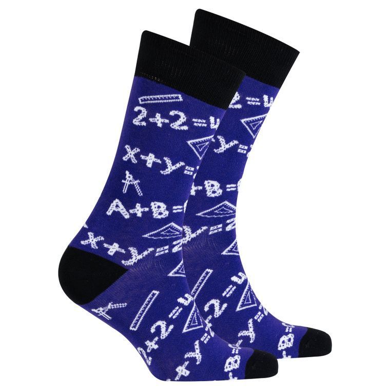 Men's Mathematics Socks – Because Science